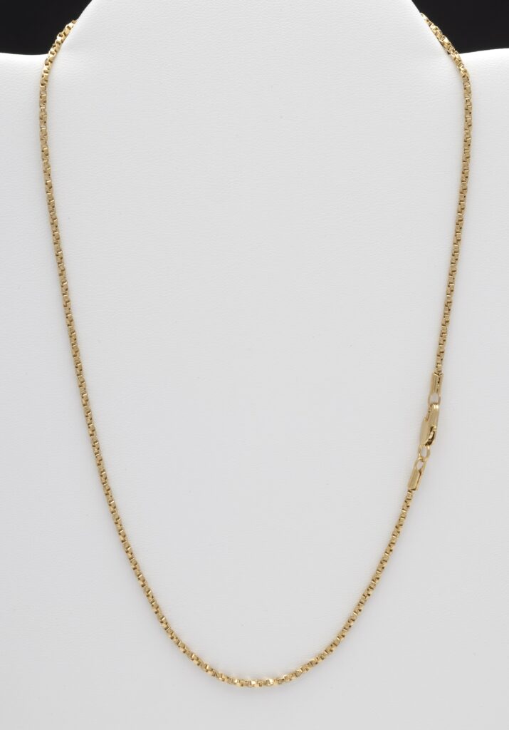 053G | X-Small Twisted Box Chain · Goldfathers Jewelry