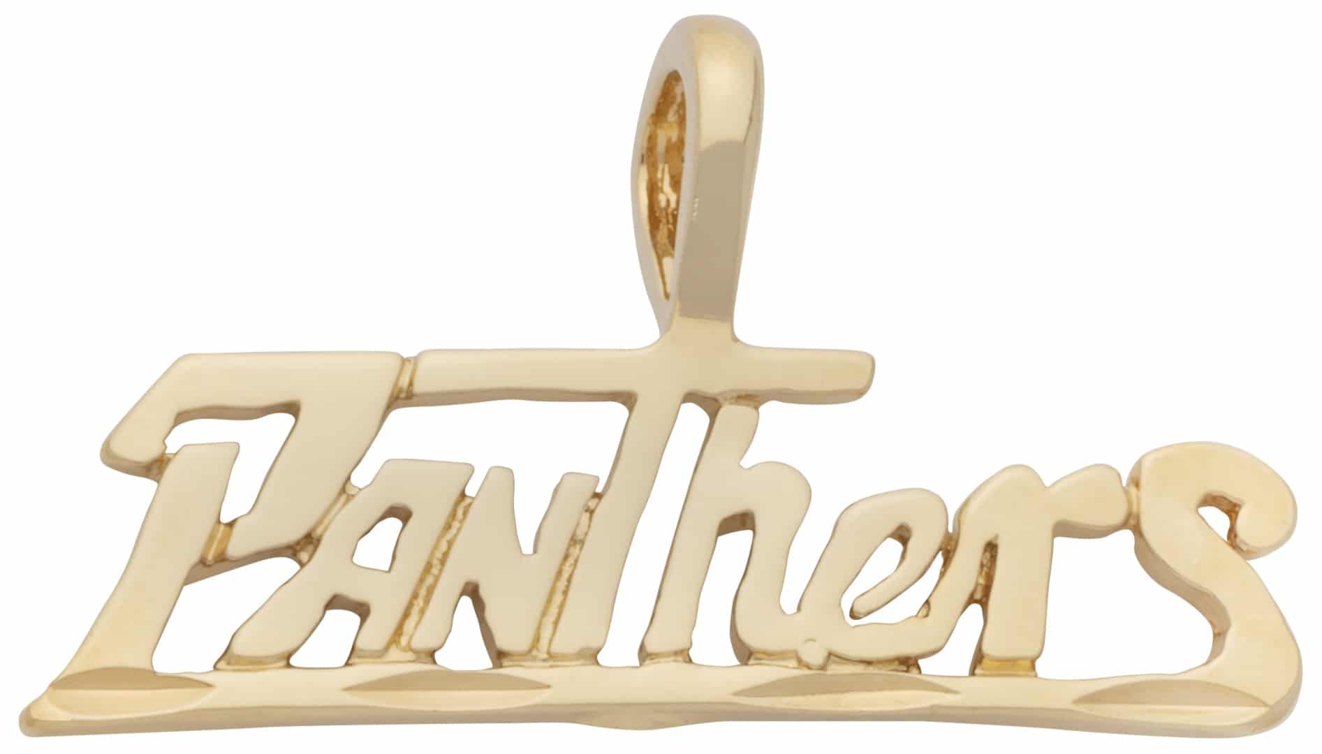 W-836 | Panthers Charm · Goldfathers Jewelry